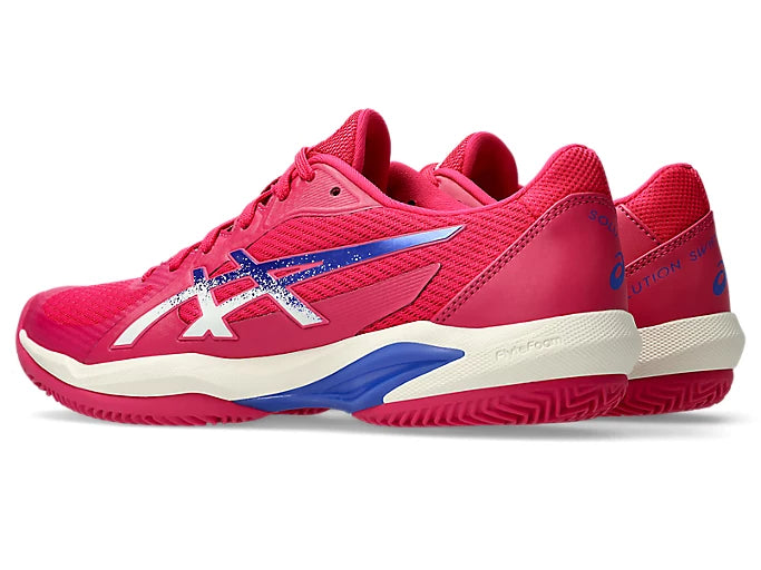 Asics Women's Solution Swift FF2 Clay Court (Bright Rose/Dark Cobalt ...