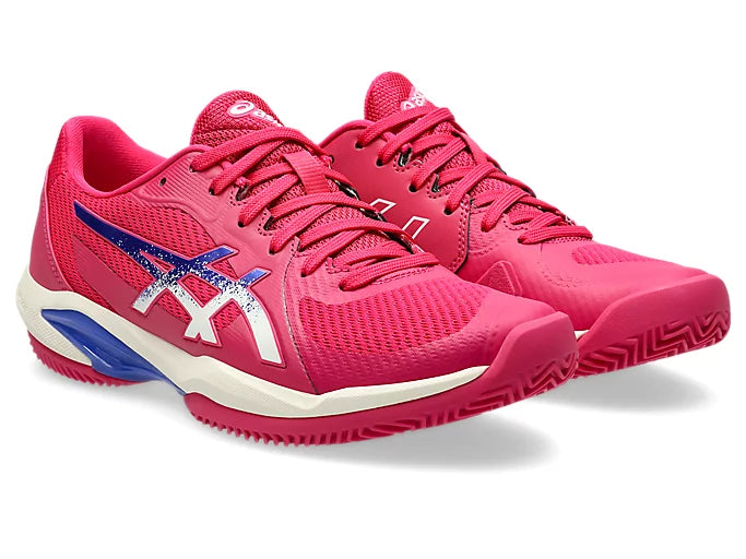 Asics Women's Solution Swift FF2 Clay Court (Bright Rose/Dark Cobalt ...