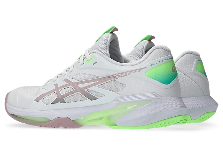Asics Women's Solution Speed FF 4 Hardcourt (White/Morganite) – Prelli ...