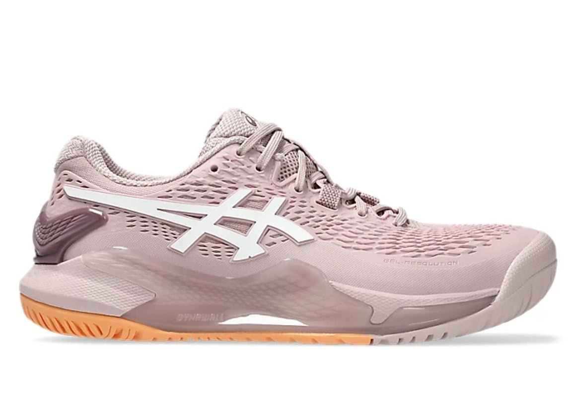Asics Women's Gel-Resolution 9 WIDE D (Watershed Rose/White) – Prelli ...