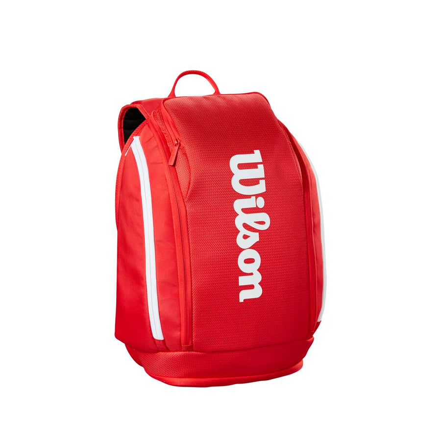 Wilson Super Tour Backpack Red 2025 – Prelli Tennis